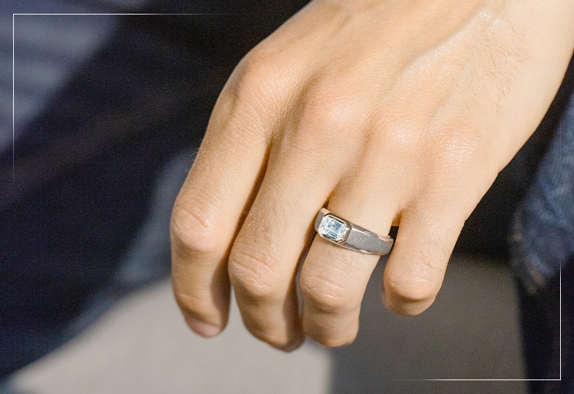 Wedding Band | Men's Diamond Bands | Lab Grown Diamond Rings