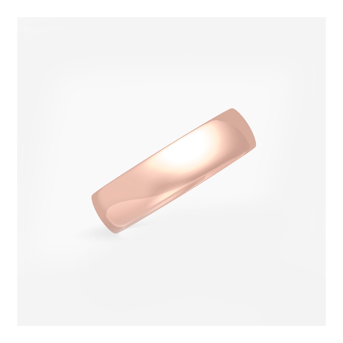 5mm High Polished Classic Wedding Band - Grownbrilliance