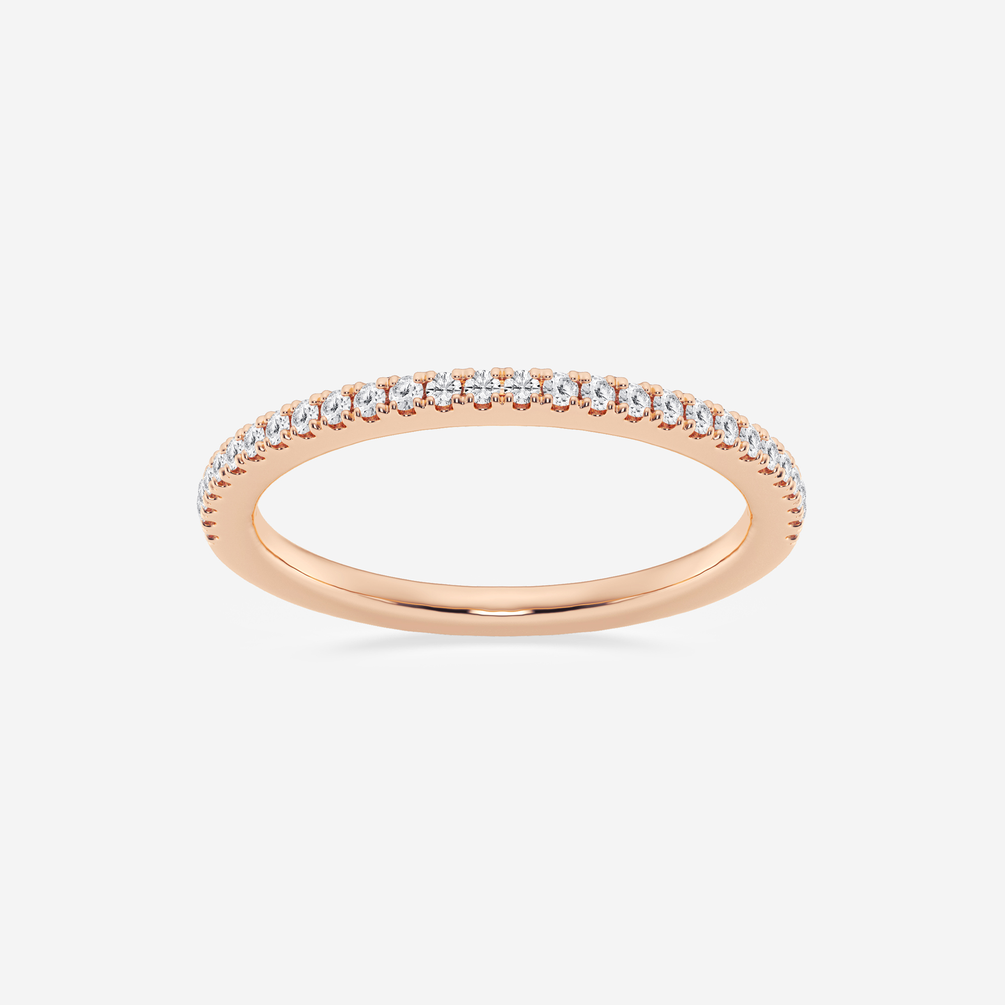 1 ctw Round Lab Grown Diamond Double Twist Engagement Ring ...