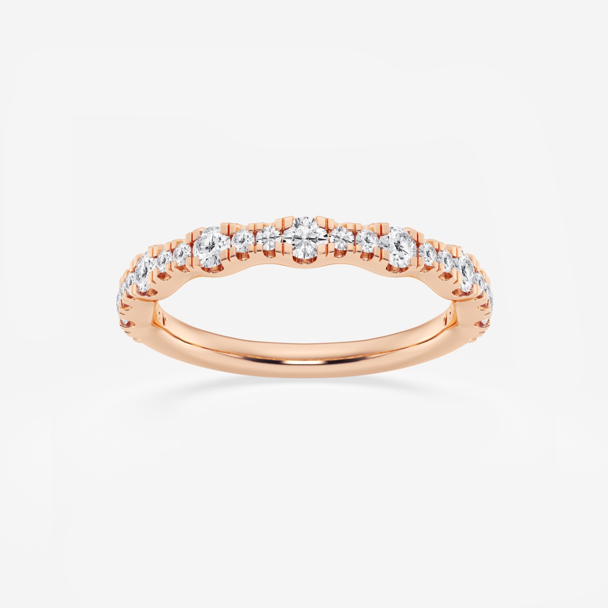 1 ctw Marquise Lab Grown Diamond Station Engagement Ring - Grownbrilliance