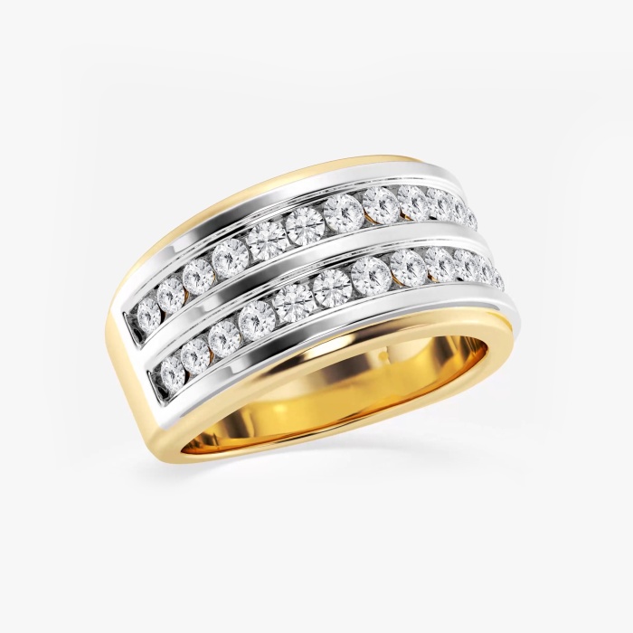 Wedding Band | Men's Diamond Bands | Lab Grown Diamond Rings