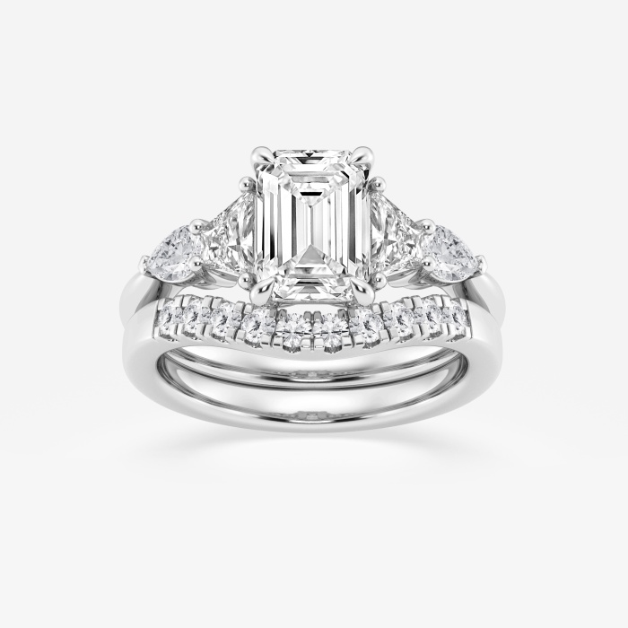 Elegant Lab Grown Bridal Wedding Ring Sets - Grown Brilliance