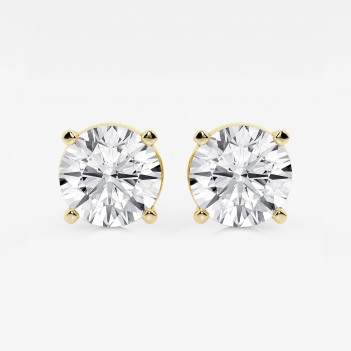 Lab Created Diamond Earrings | Lab Grown Diamond Earrings