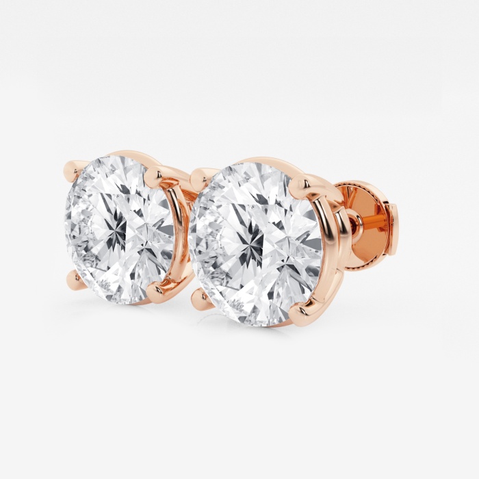 Lab Created Diamond Earrings | Lab Grown Diamond Earrings