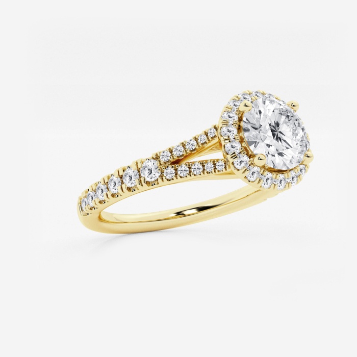 Round Cut Diamond Engagement Rings | Grown Brilliance