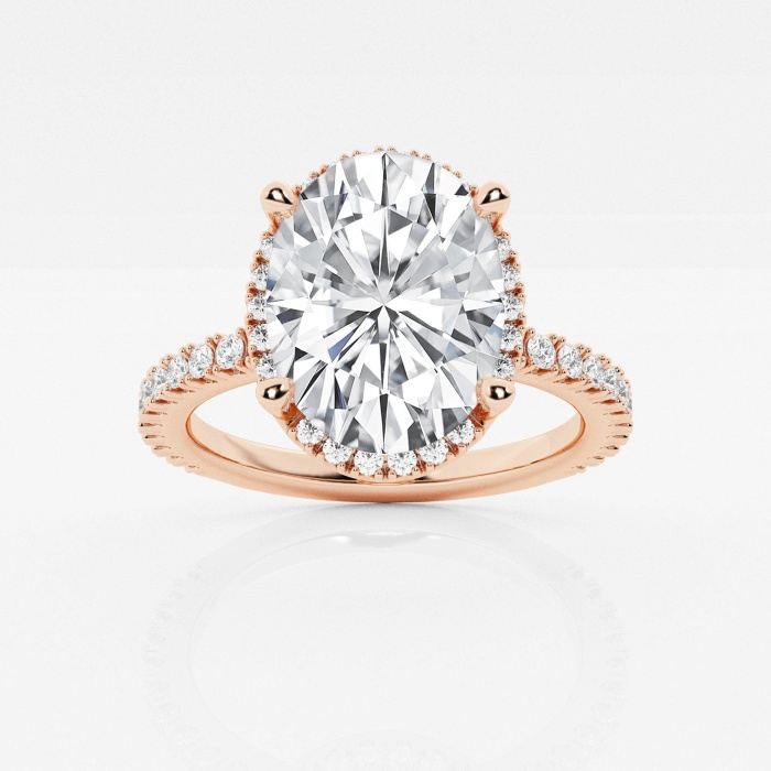 Side Stone Engagement Rings | Grown Brilliance