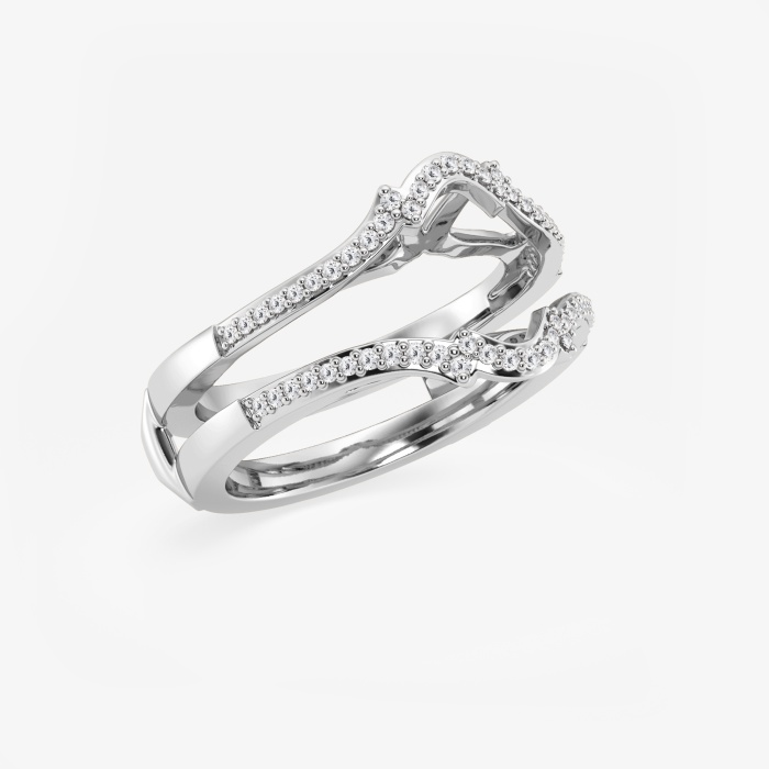1/4 ctw Round Lab Grown Diamond Crown Ring Enhancer - Grownbrilliance