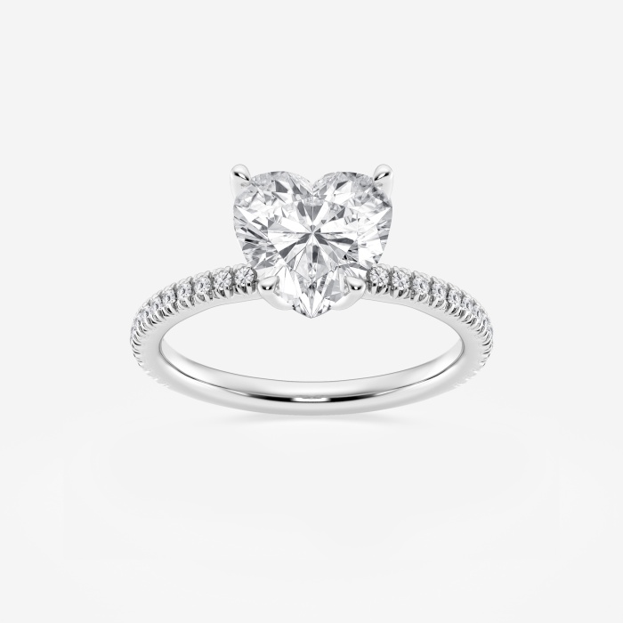 Heart Cut Diamond Engagement Rings | Grown Brilliance