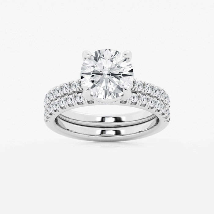 Lab Grown Diamond Hidden Halo Engagement Rings | Grown Brilliance