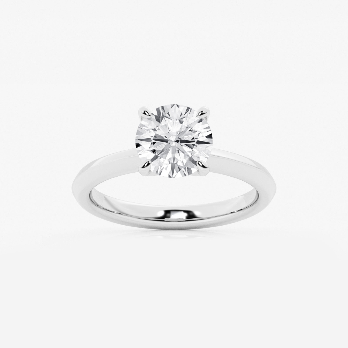 2 ctw Round Lab Grown Diamond Solitaire Engagement Ring - Grownbrilliance