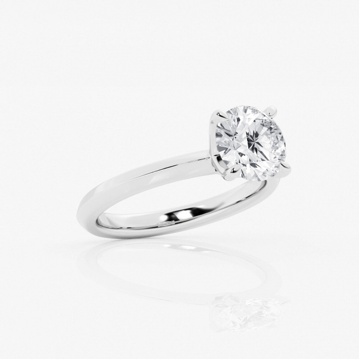 2 ctw Round Lab Grown Diamond Solitaire Engagement Ring - Grownbrilliance