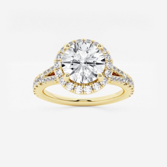 Round Cut Diamond Engagement Rings | Grown Brilliance